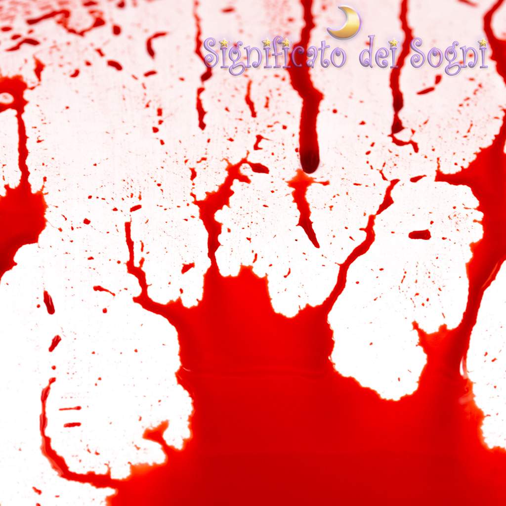 Sognare sangue: significato, interpretazione e numeri